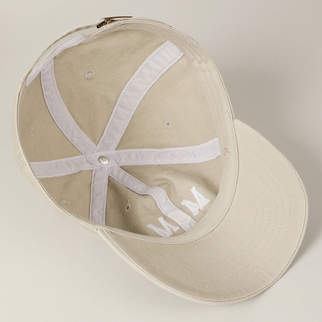 Mom Est.2025 Baseball Cap || Sand – Small Town Co.